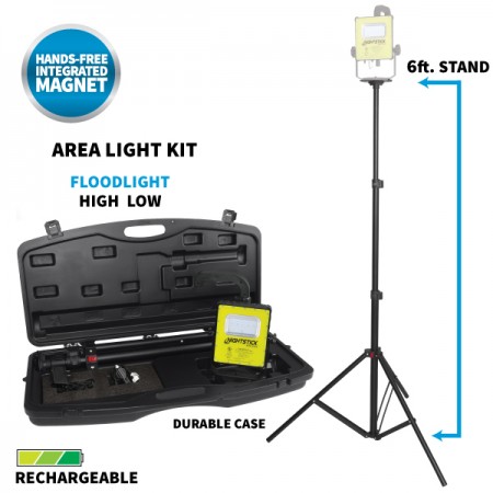 Intrinsically Safe Rechargeable LED Scene Light Kit | Fire and Rescue ...