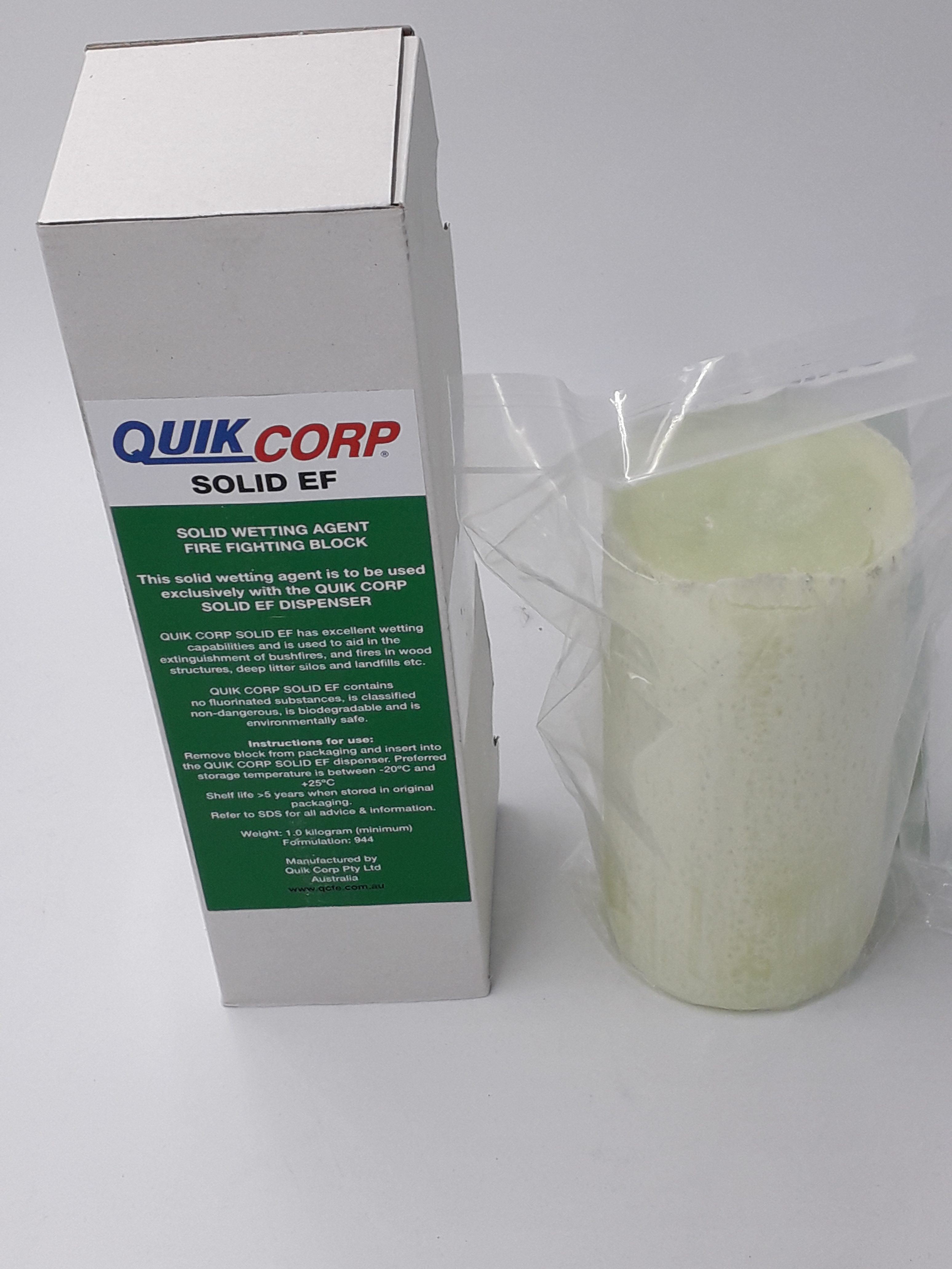 Quikcorp Solid EF Foam Capsule | Fire and Rescue Products New Zealand