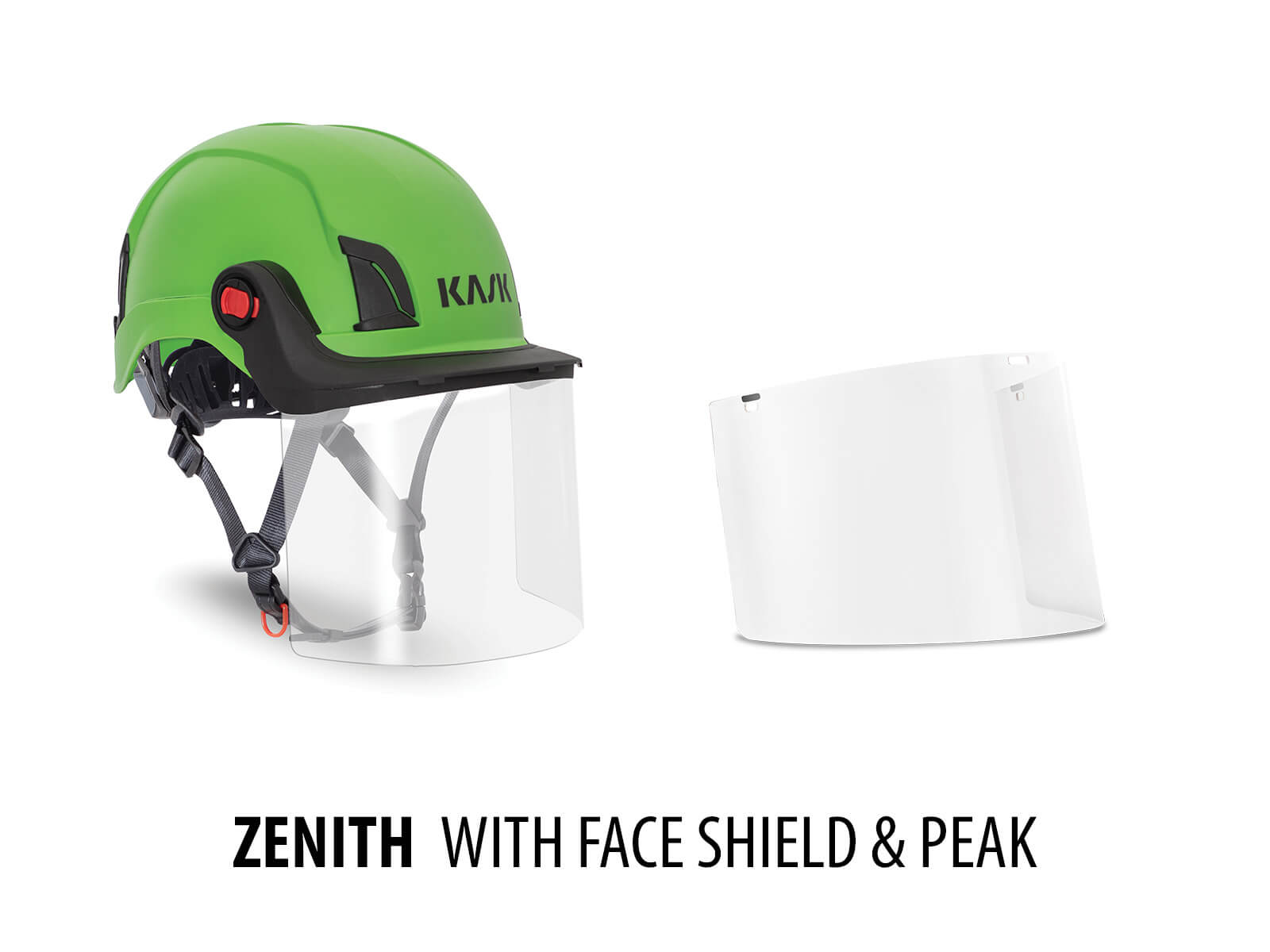 KASK Zen Face Shield | Fire and Rescue Products New Zealand
