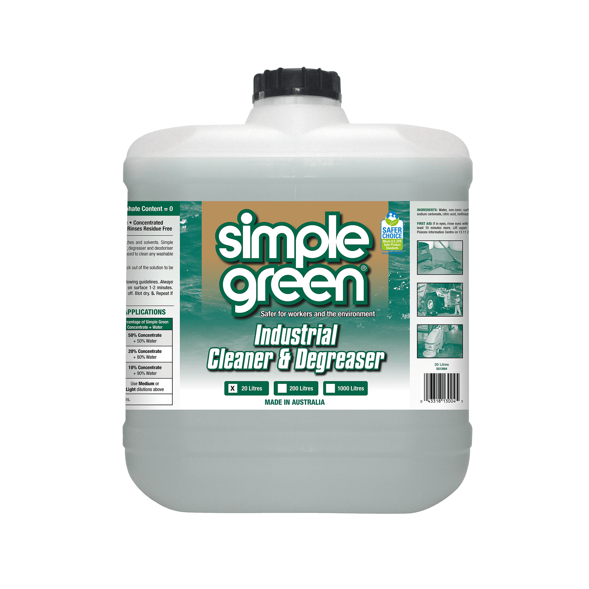 Simple Green® Industrial Cleaner & Degreaser | Fire and Rescue Products ...
